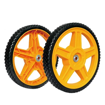 12 Inch Diameter Plastic Wheel With Bearing For Lawn Mower - Buy 12 ...