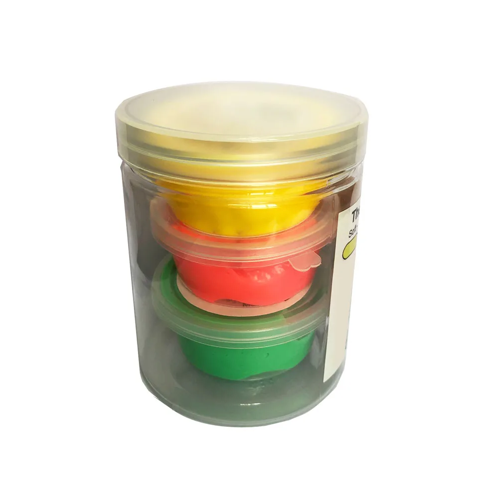 3pk 2oz High Grade Silicone Based Therapy Putty For Hand Exercise ...