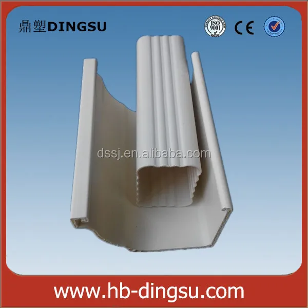 100*78mm Pvc 빗물 파이프/downspout/파이프 7 인치 개골창 체계 - Buy 거터 시스템,거터 시스템,다운 ...