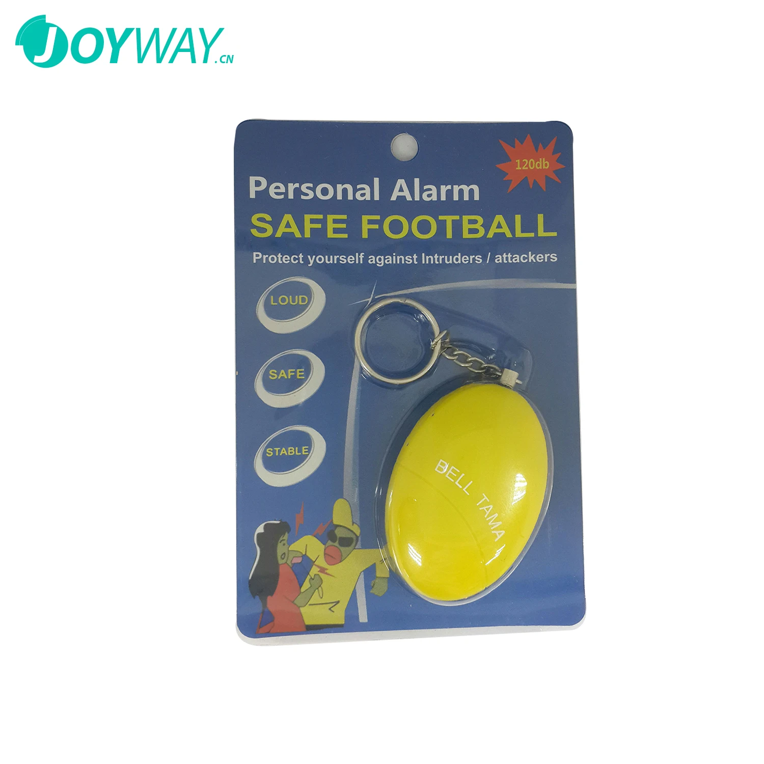 Factory Price Women Self Defence Panic Alarm Mini Siren 120db Personal ...