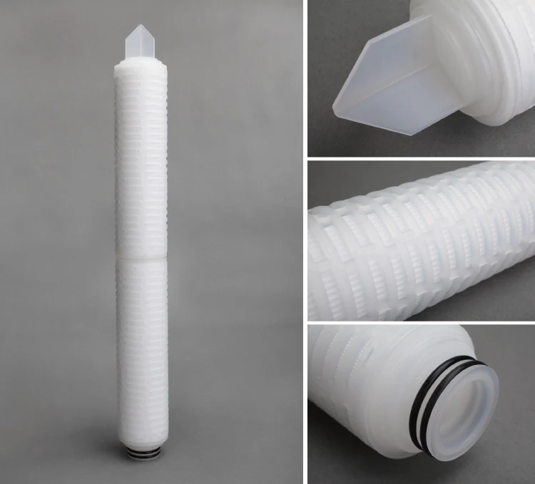20 Inch Hydrophilic Pvdf Membrane Pleated Filter Cartridge For ...