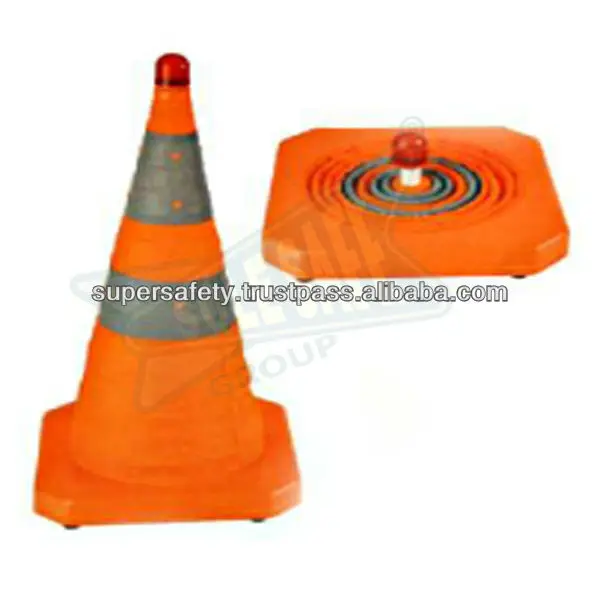 COLLAPSIBLE CONES / Traffic Cone (SSS-0635) Warning Reflective Emergency Traffic Road Cone From ...
