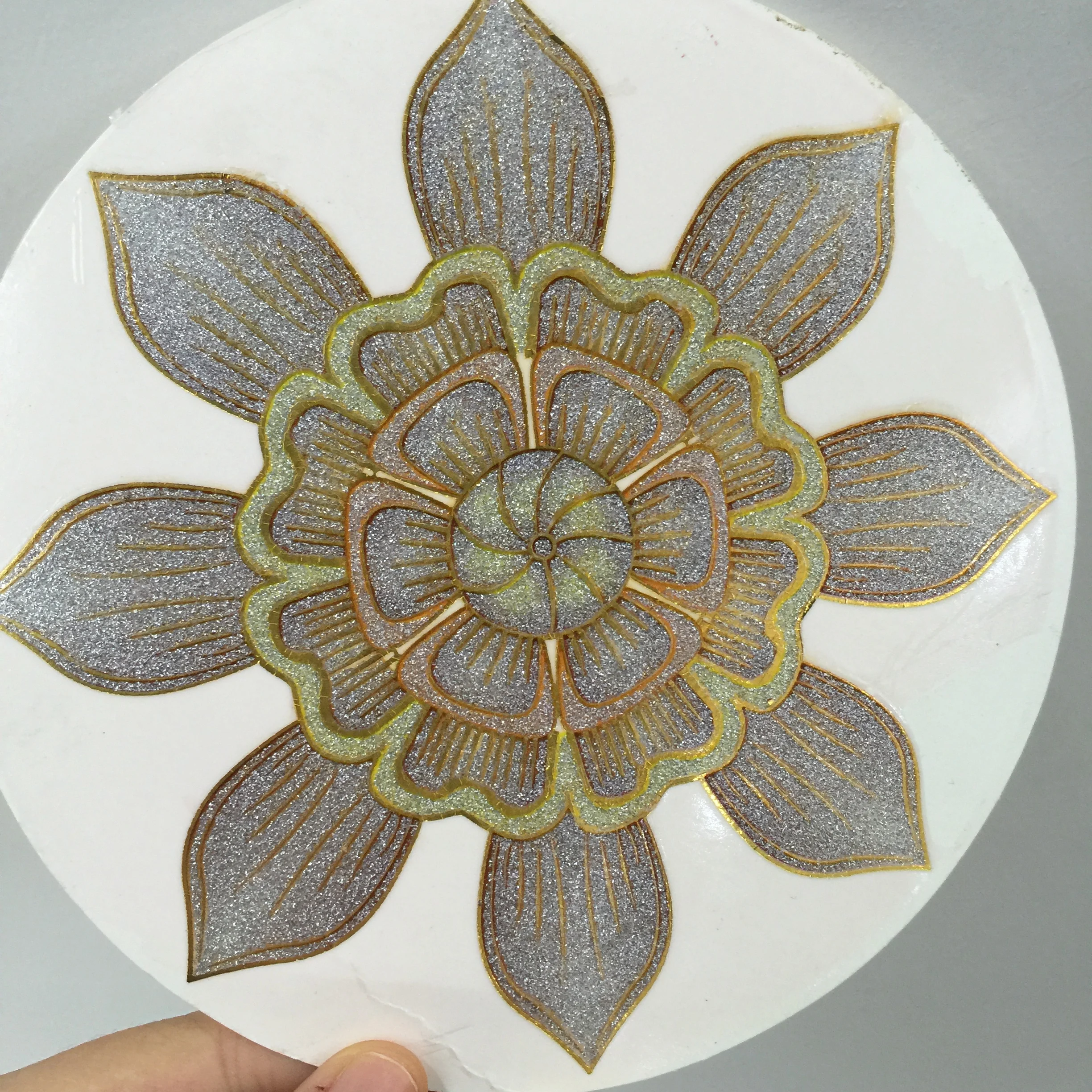 Screen Printing Gold Powder Ink for Shiny Glass Bottles