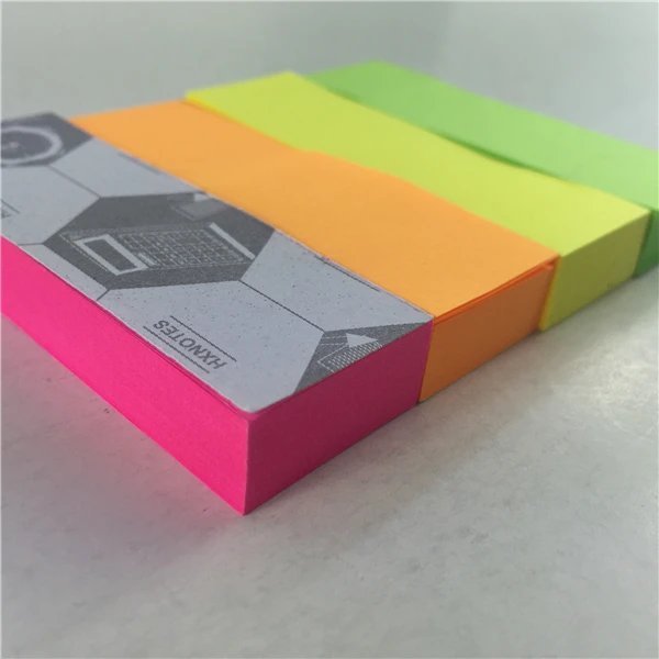 Personalized 1x2 Inch Sticky Notes Pad in Multiple Colors for Office ...