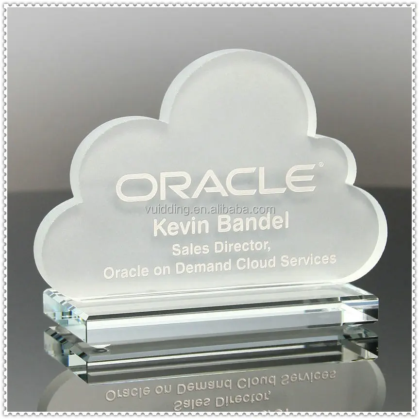 Creative Clouds Shape Glass Awards For Weather Forecast Workers ...