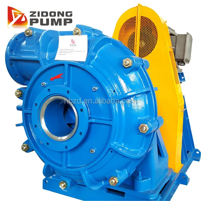 Centrifugal Horizontal Single-stage Slurry Pump Robust Design Anti-wear ...