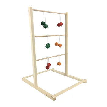 Wooden Ladder Toss Game/lasso Golf/blongo Ball - Buy Ladder Golf,Wooden ...