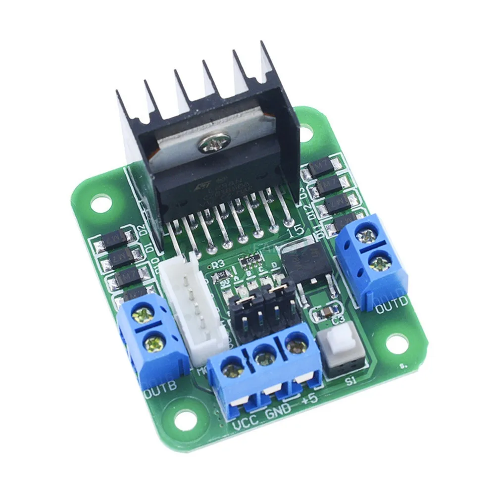 L298 L298n 5v Dual H Bridge Dc Stepper Motor Drive Controller Board ...