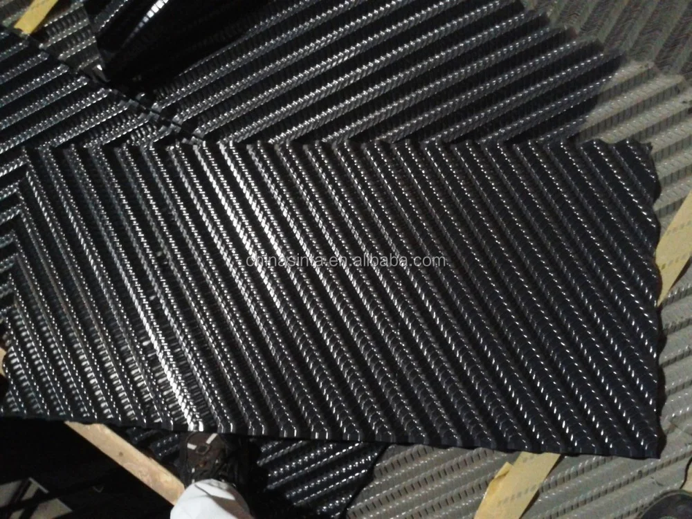 CF1900 Fill Pack Flute 12/15/19mm Cross Fluted PVC Film