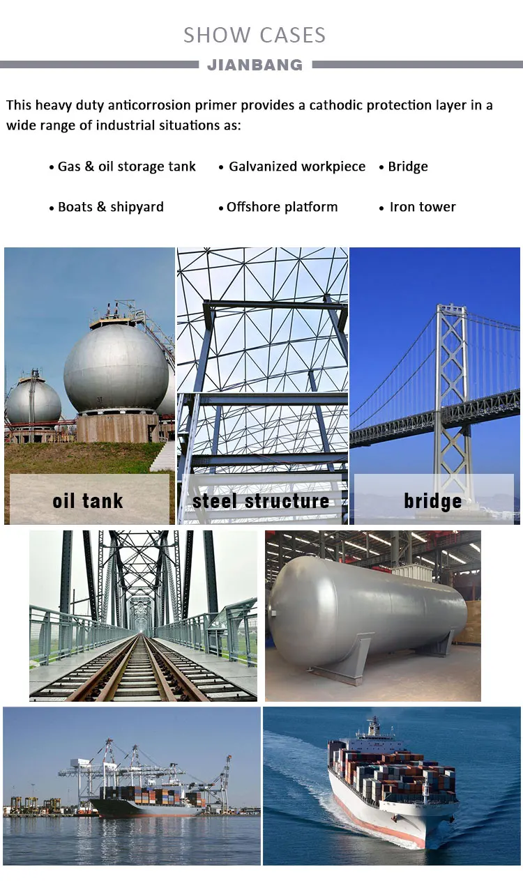 Epoxy Resin Ultra-fine Zinc Powder And Polyamide Epoxy Zinc Rich Primer ...