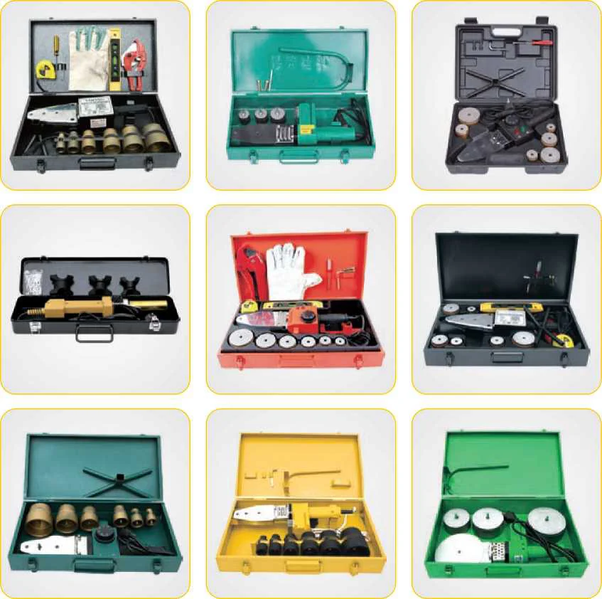 20mm-63mm Digital PPR Pipe Fusion Welding Machine - JS20-63