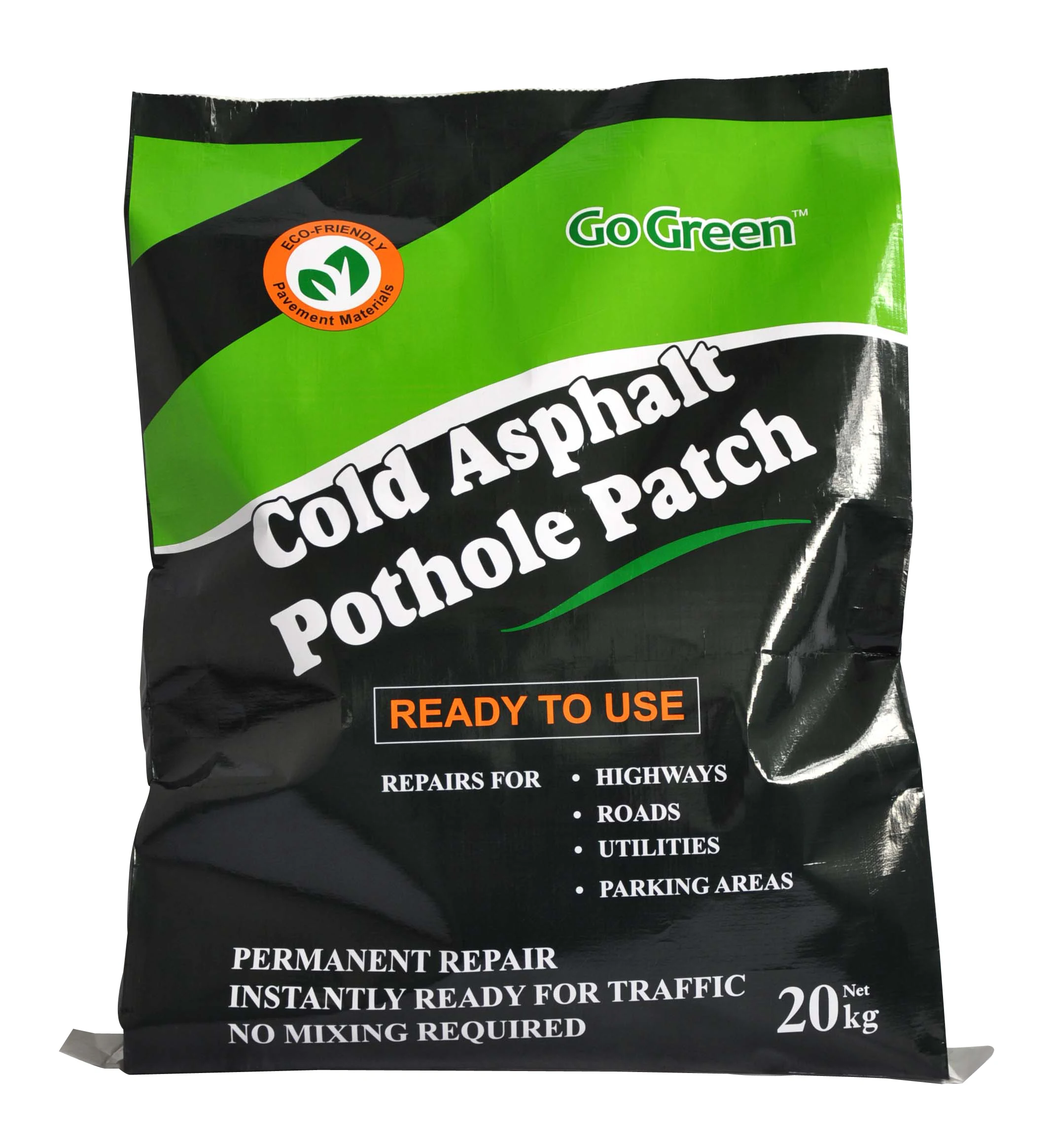 Go Green Asphalt Backfilling Road Pothole Repair Cold Asphalt Material ...