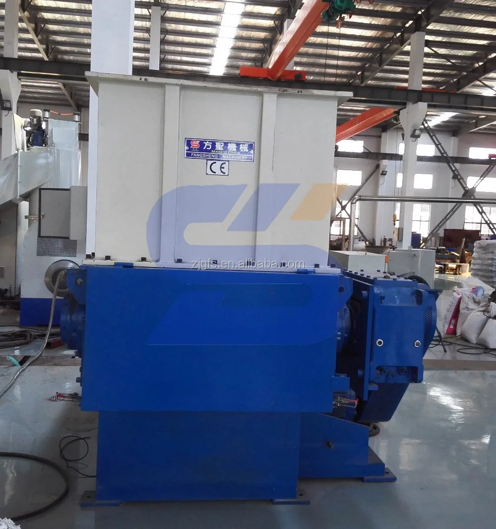 1 Axis The Wheel Pvc Pp Pe Carrier Bags Out Mass Plastic Shredder ...