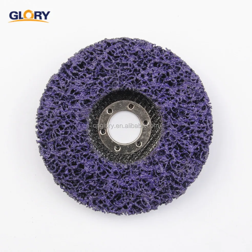 Glory 115mm Silicon Carbide Purple Clean And Strip Disc Flap Disc For ...