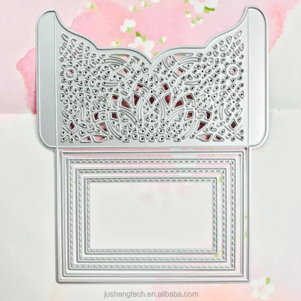 Metal Die Cutting Dies Scrapbooking Greeting Card And Envelope Paper ...