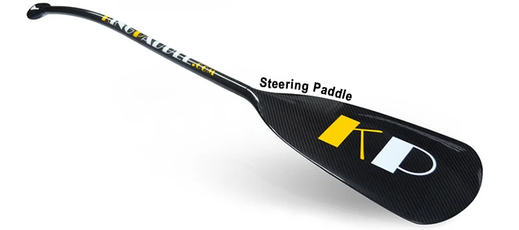 Kingpaddle Full Carbon Fiber OC Steering Paddle for Outrigger Canoe ...