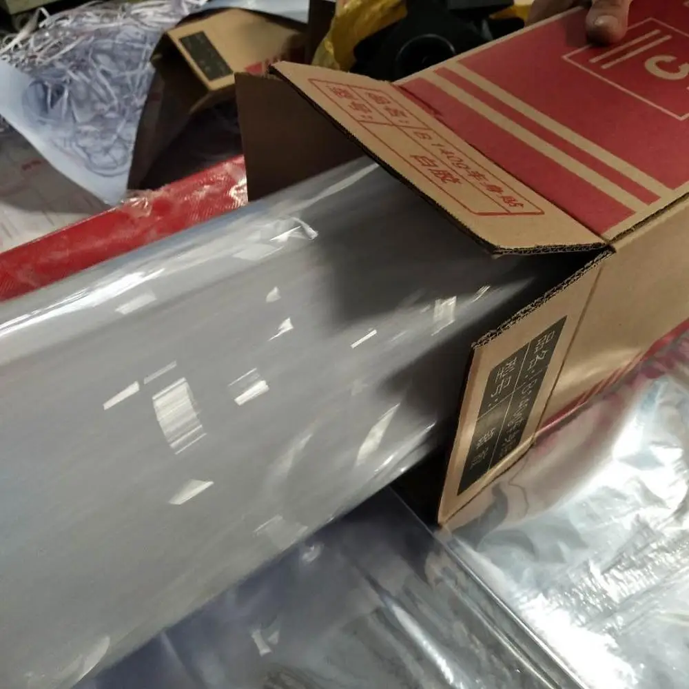 Gloss Clear Sticky Film Double Sided Adhesive Tape For Glass ...