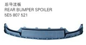 Oem 5e5 807 521 For Skoda Octavia 2013- Auto Car Rear Bumper Spoiler ...
