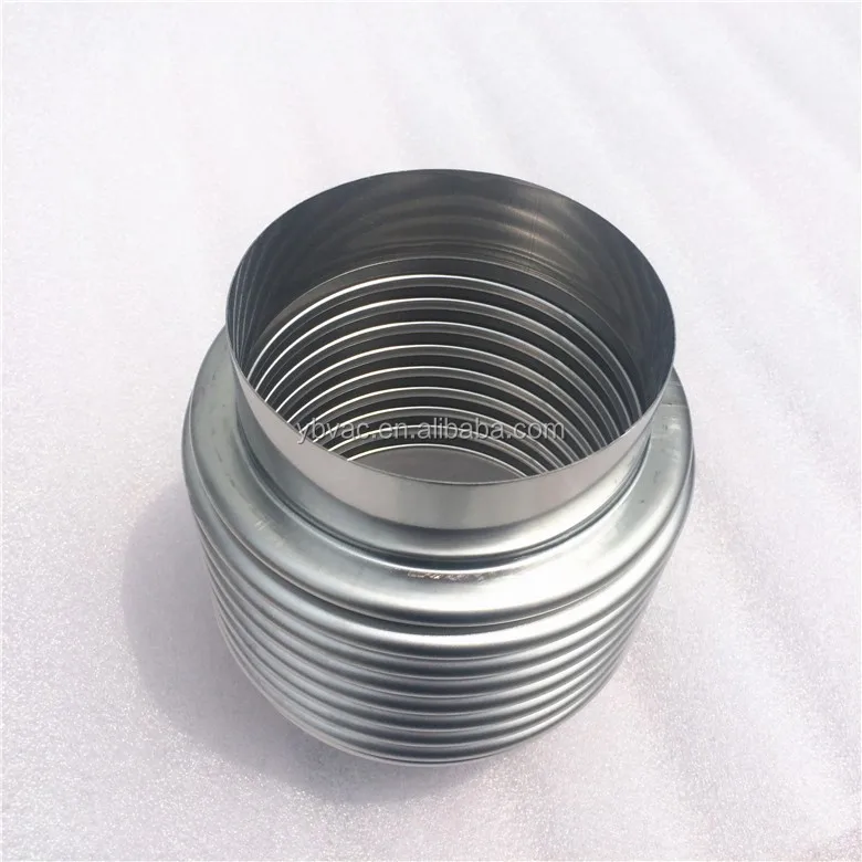 Single-axial Ss Bellows Thin Wall 4 Inches 0.3mm with Pipe End