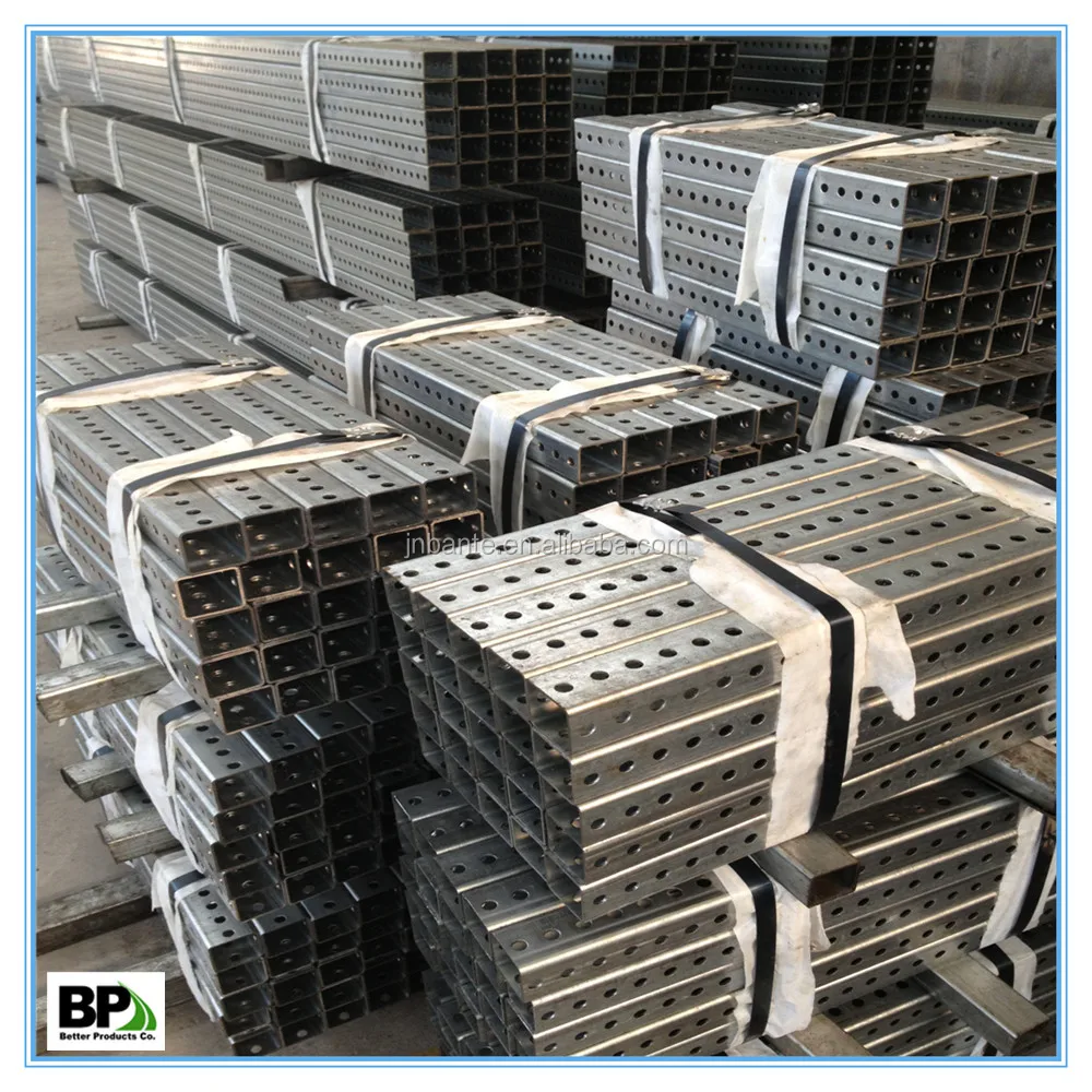 Steel Upright Pole Complete Breakaway System Telespar Square Steel Post ...