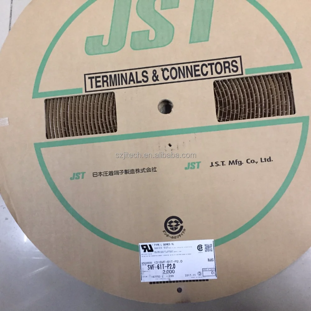 Conector Jst De La Serie Vl,6,2mm,Terminal De Svf-61t-p2.0,Conector De ...