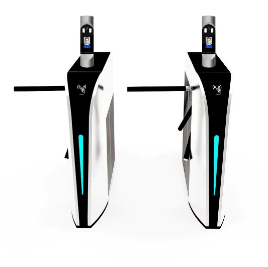 Custom Checkpoint Rfid Security Tripod Turnstile Gate Tripod Pole Swing ...