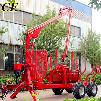 Forestry Log Lift Crane With Trailer - Buy Atv Log Crane,Forest Log ...