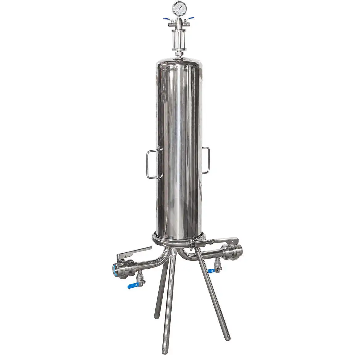 Single Cartridge Liquid Filter Vessels - Buy Food Grade Filtering ...