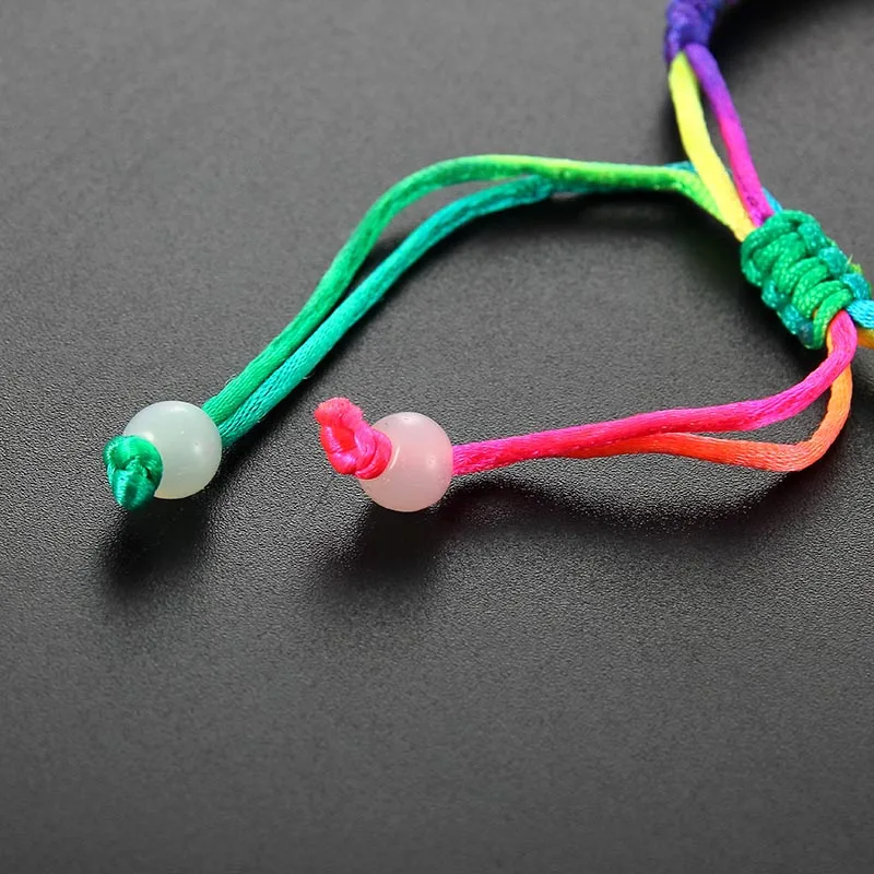 Wholesale Handmade String Colorful Bracelets For Women Men Couple Woven ...