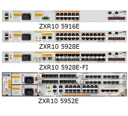 Zte Zxr10 5900e Series Easy-maintenance Mpls Routing Switch Zte 5916e ...