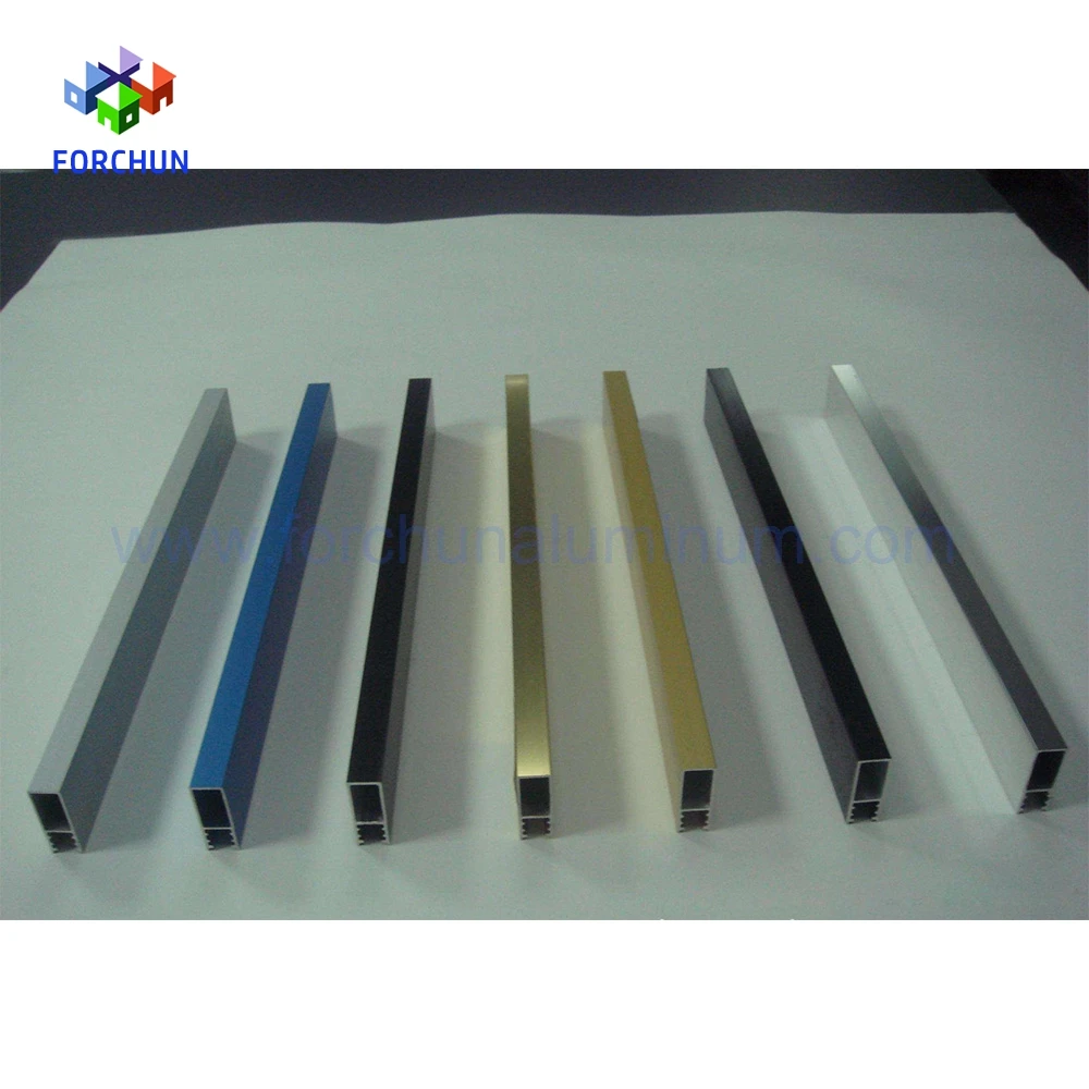 Brushed Gold Black Aluminum Mirror Frame Custom Aluminum Profile for ...