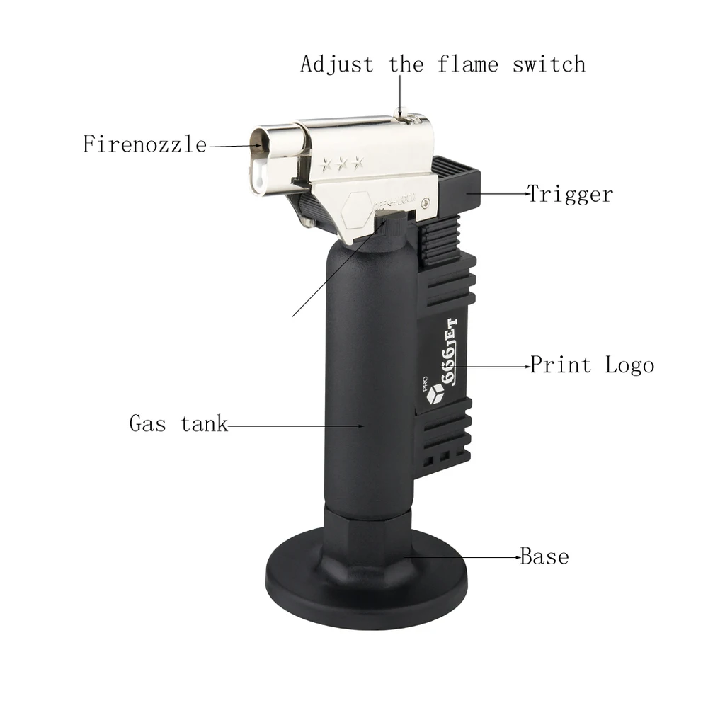 Adjusd Micro Flame Gun Piezo Ignition Medical Gas Welding Torch ...