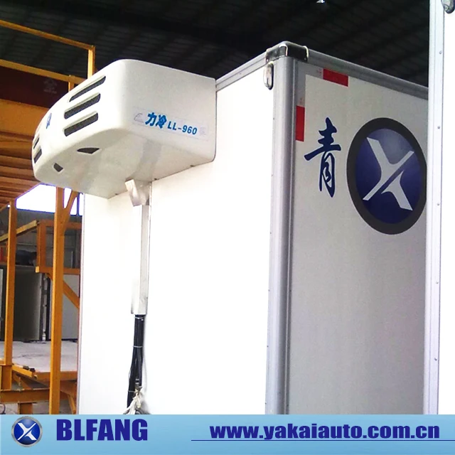 Meat Hook Truck Body Refrigerator Van Truck for Meat and Fish