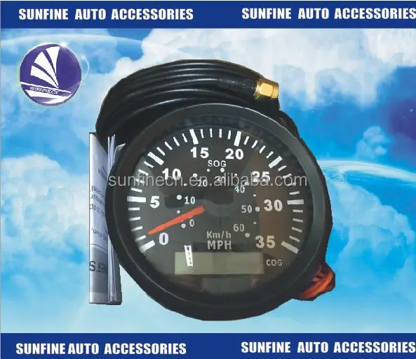85mm Gps Speedometer Stainless Waterproof Gauge 200km/h For 12v 24v ...