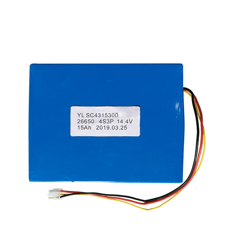 Yilink 26650 Battery Pack - 14.4V, 15000mah, 300 Cycles