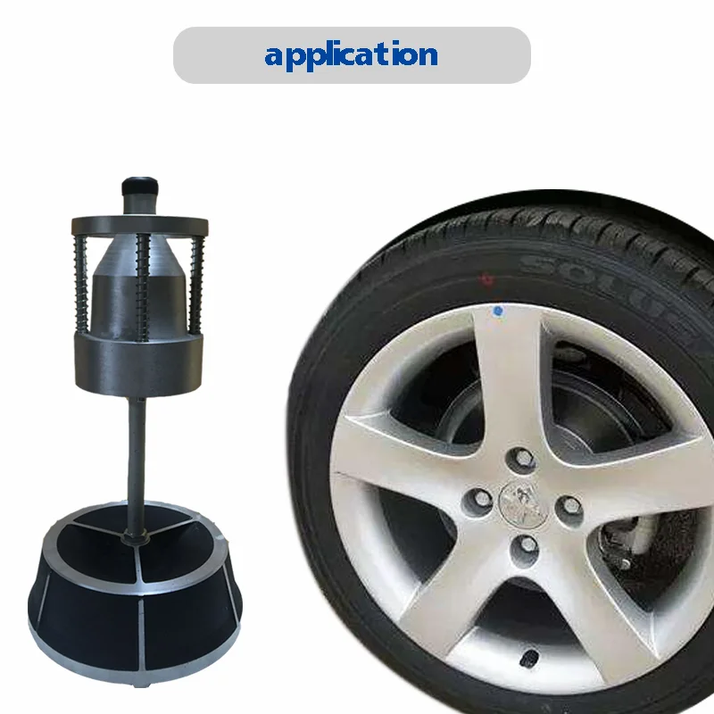 Portable Manual Bubble Wheel Balancer - Heavy Duty Precision