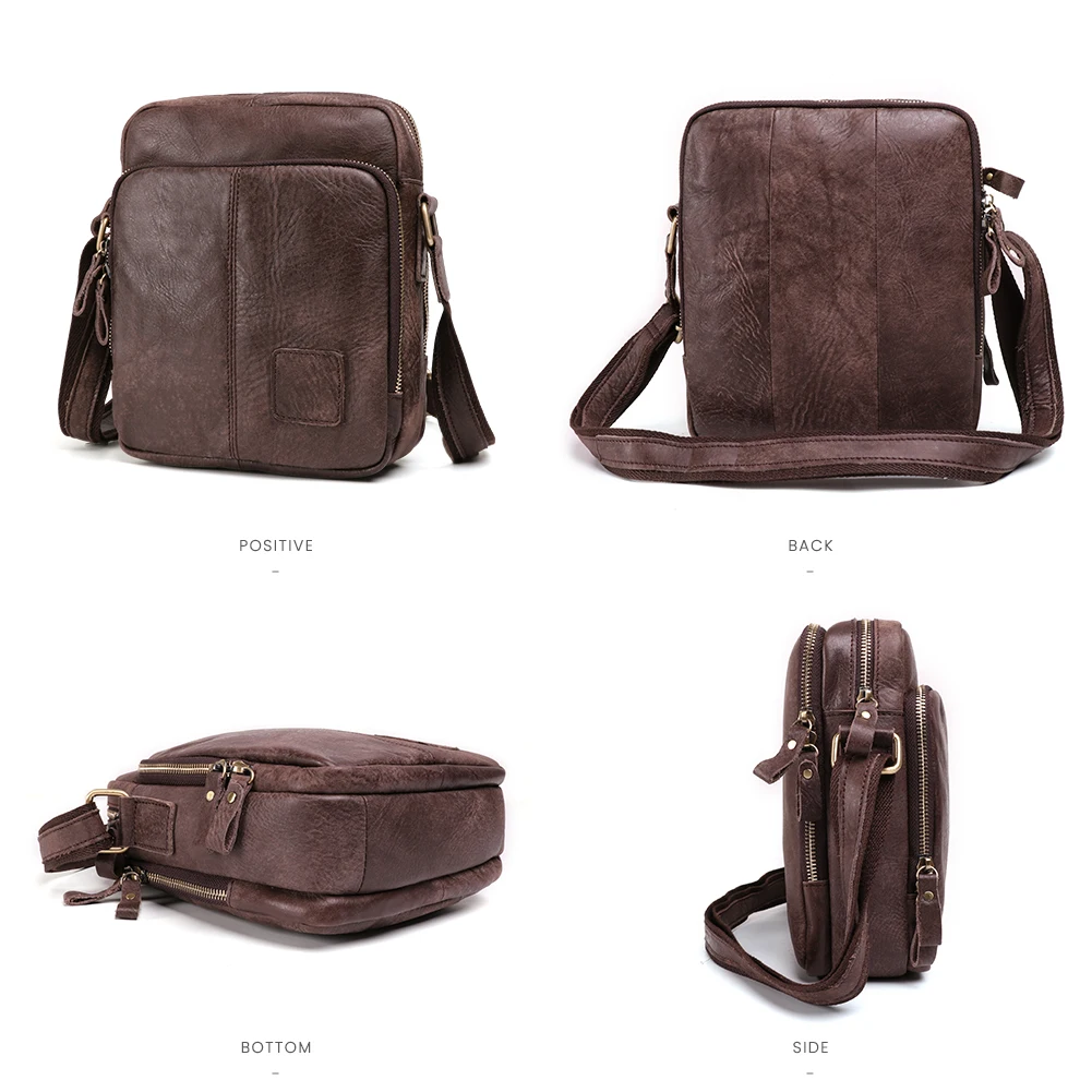Luxury Messenger Bags for Men - Custom Design & Genuine Leather