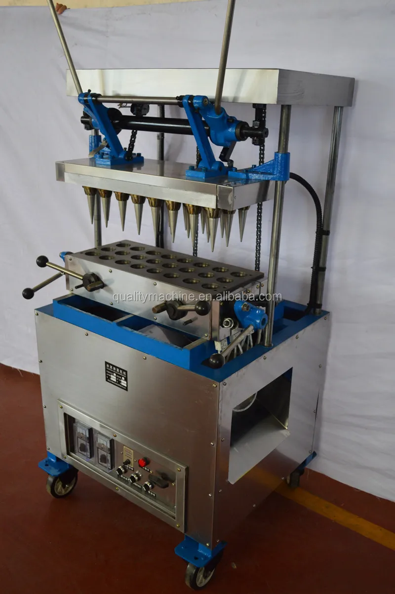 24-head Crispy Cone Machine Commercial Pressing Type Ice Cream Forming ...