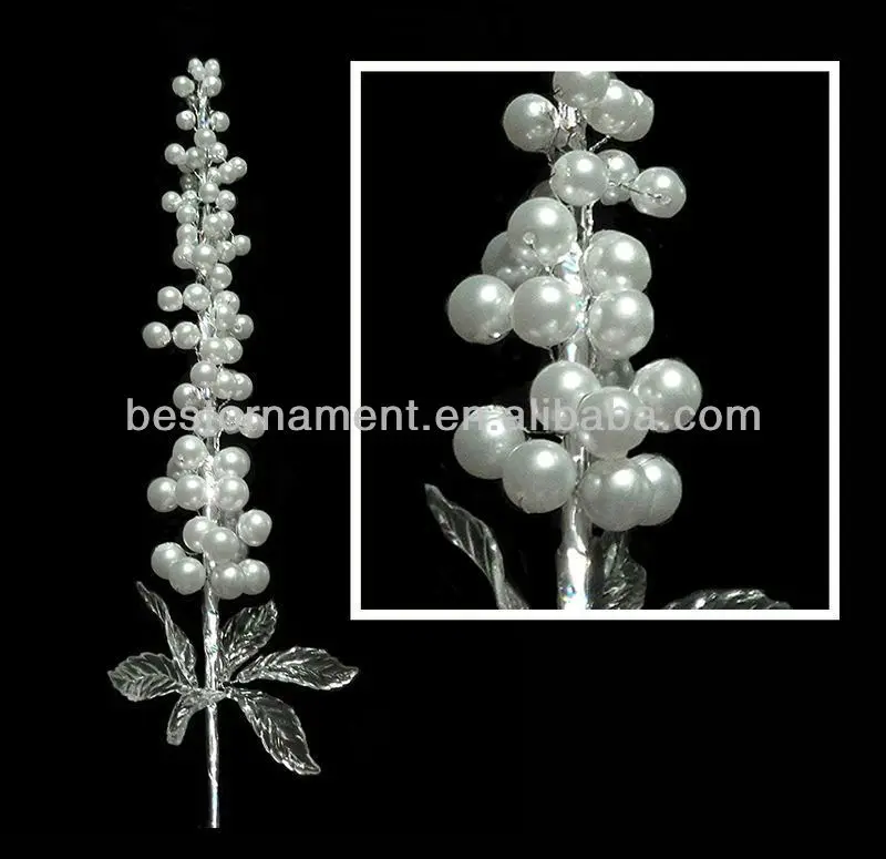 30" Crystal Like Beaded Branch Stem - Buy Beaded Stem Decoration ...