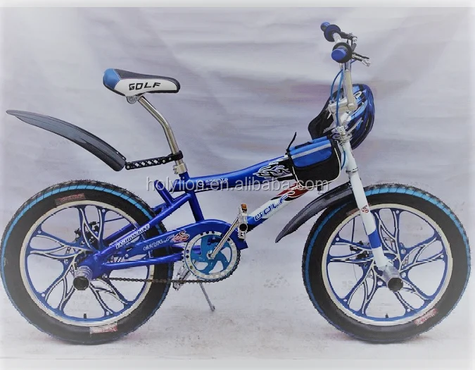 Blue BMX Free Style Bicycle - Strong Frame & Alloy Rim