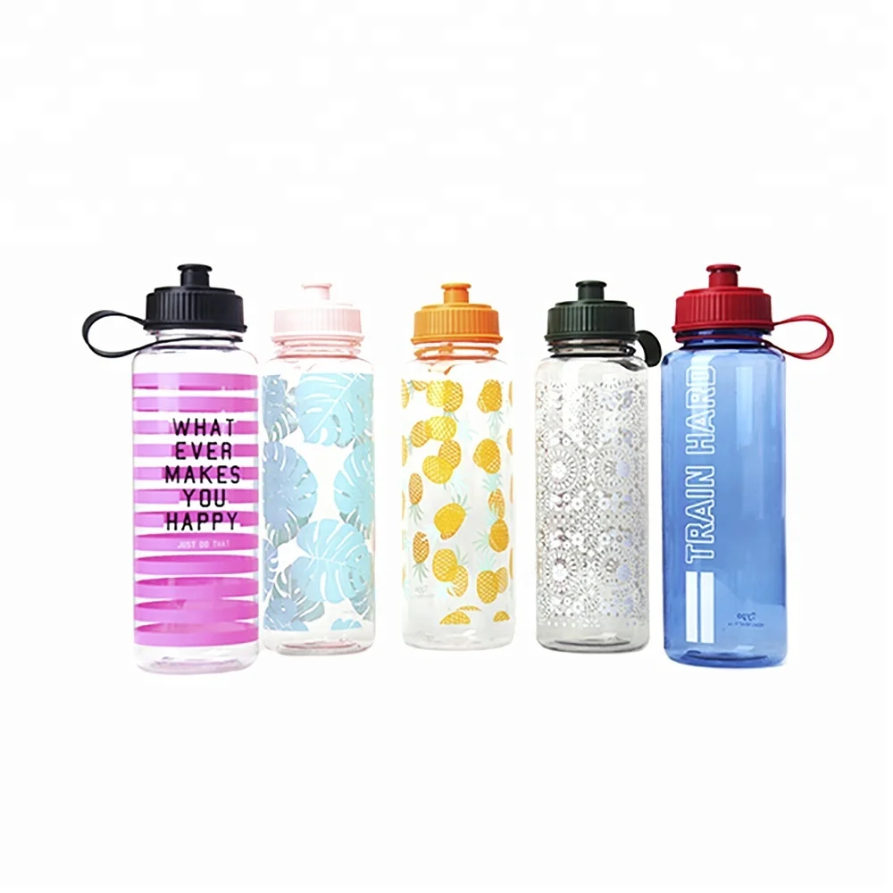 clear Plastic Bottles with Screw Lid Cheap Bpa Free Water Bottles ...
