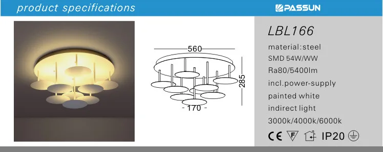 Energy Saving LED Chandelier Pendant Light with Long Lifespan