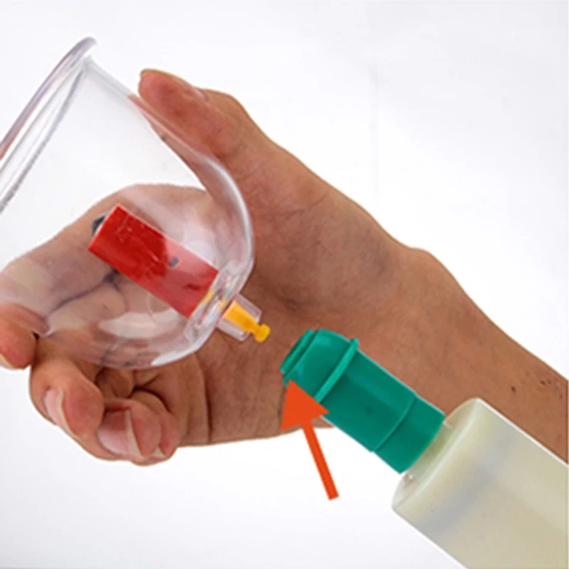 Plastic Pistol Grip Hand Pump for Cupping - High Quality