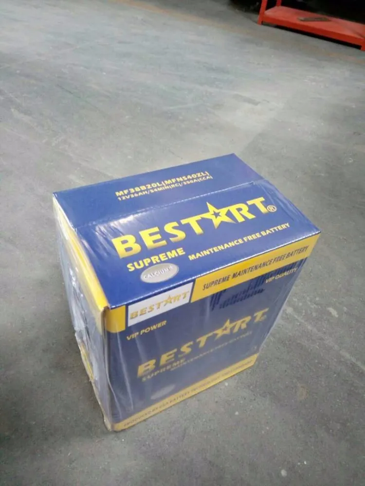 Korean Standard Africa Middle East 38b20lmf 12v 35ah Maintenance Free ...