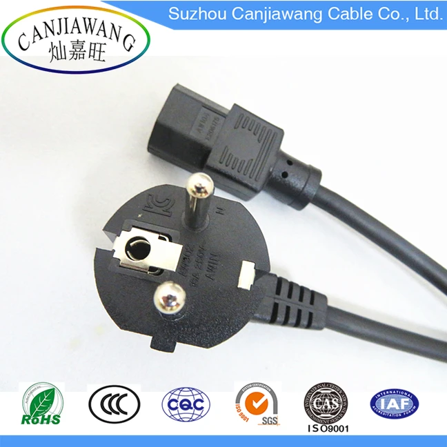 European Standard Electric Extension Cords with France Plug