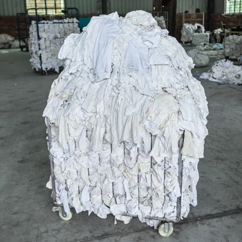 Industrial Trapo Waste 100 Cotton White Wiping Used Cotton Rags Cloth T ...