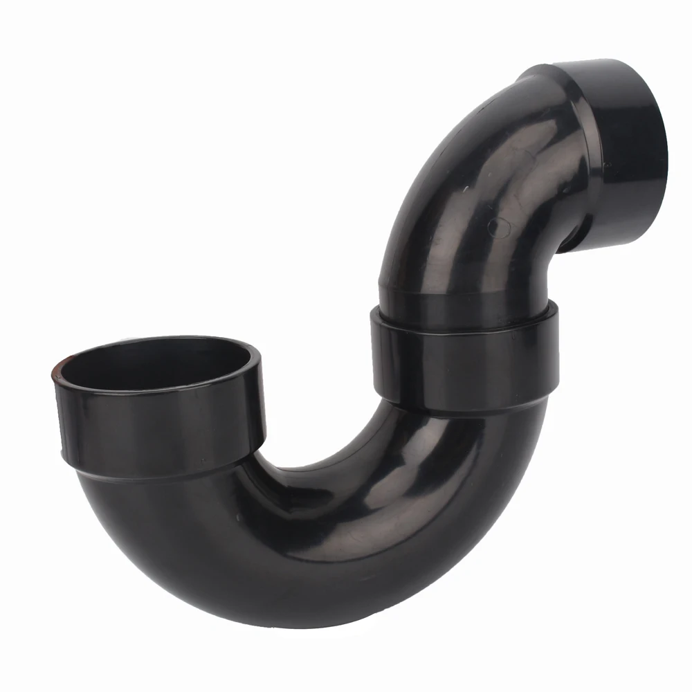 ASTM Pipe ABS Pipe Fittings 1.5 Inch P-Trap W Union ABS DWV Plastic ...