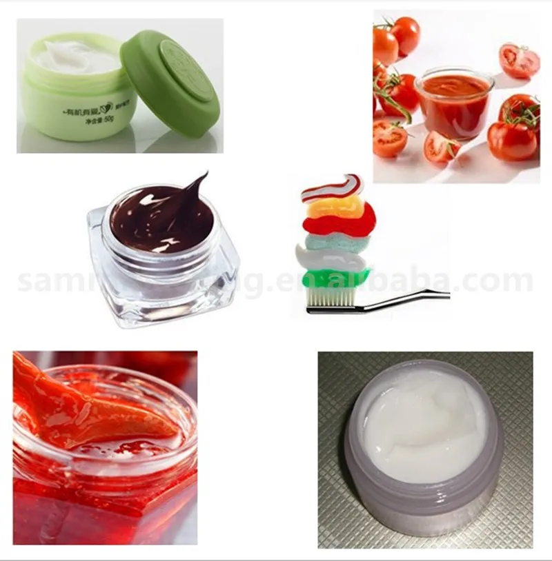 U-type Hopper Pneumatic and Manual Paste Liquid Filling Machine 100ML ...