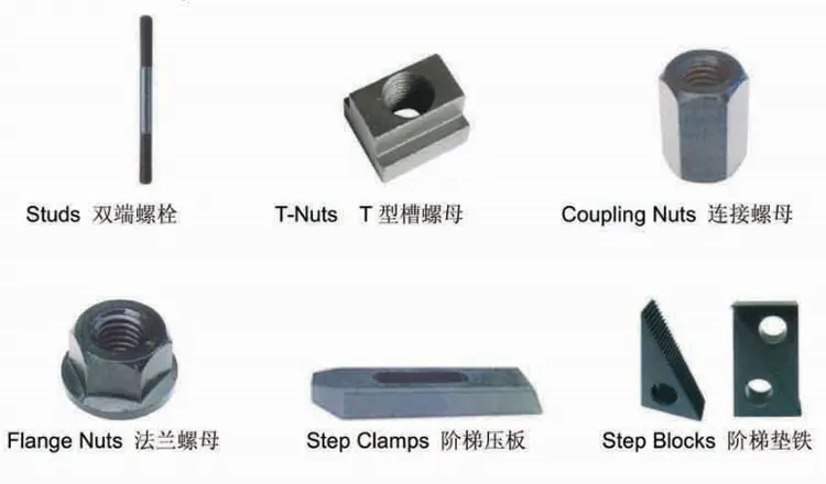 T-slot M16 CNC Clamping Kits - Durable Steel Solutions