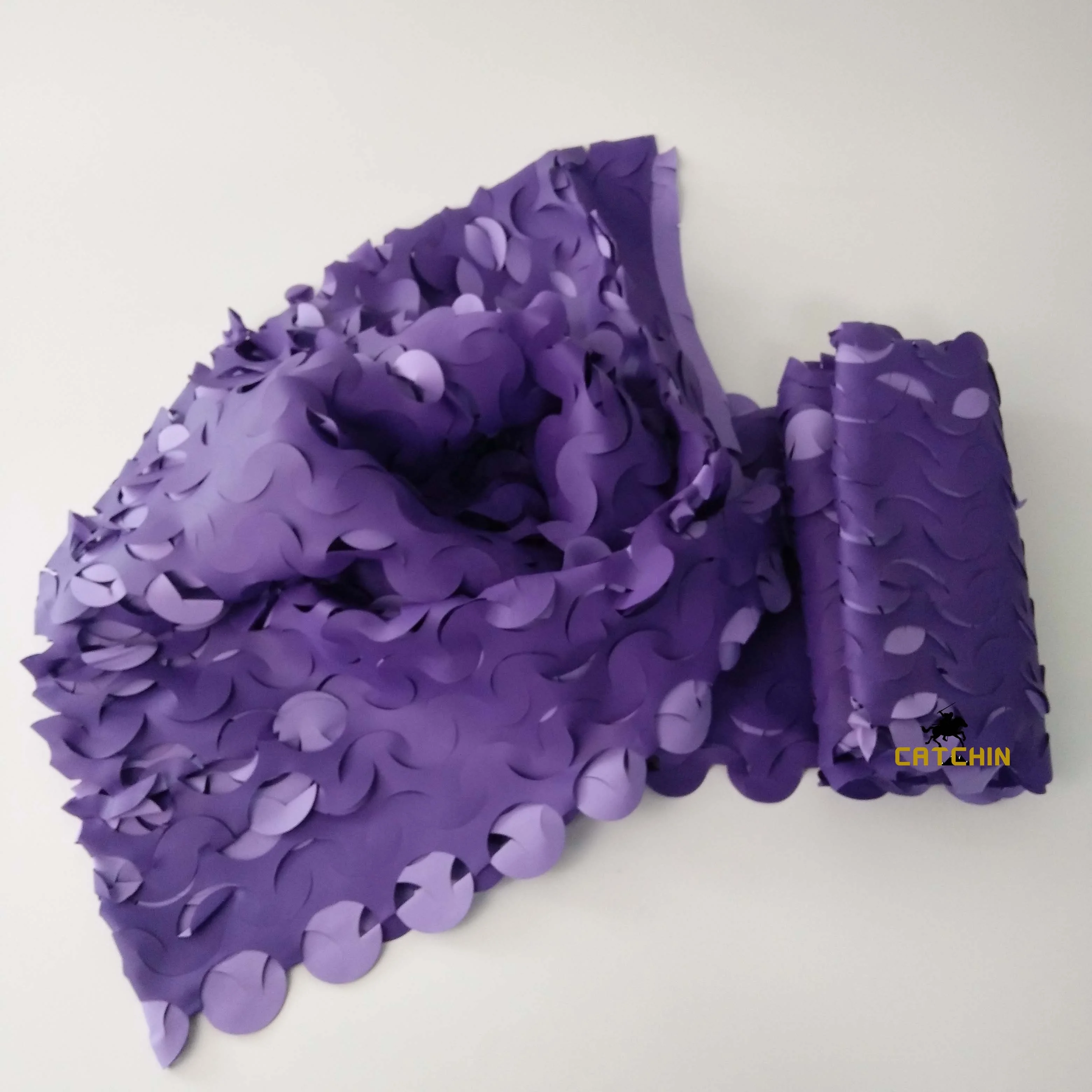 Light Weight Fire Retardant Purple Camouflage Net Outside Use Shading ...
